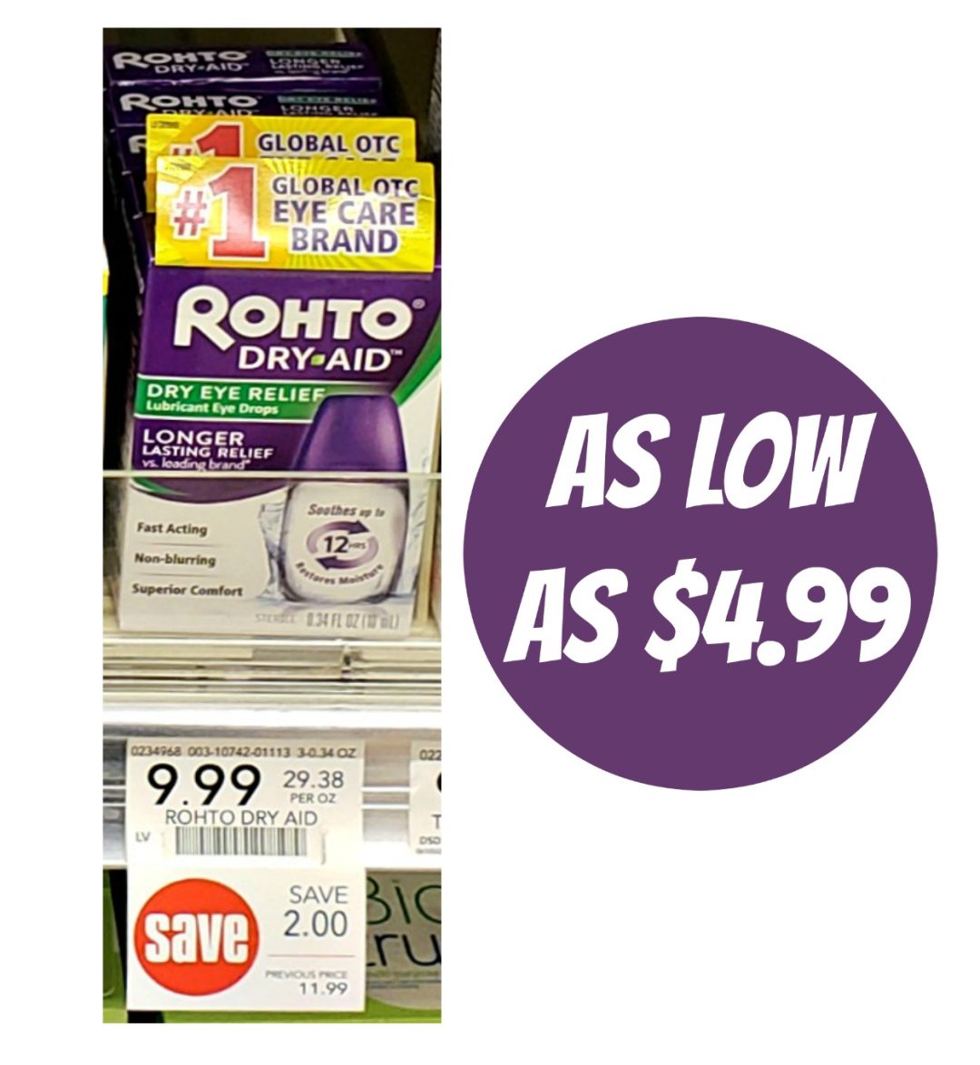 Rohto Dry-Aid Eye Drops As Low As $4.99 At Publix (Reg Price $11.99 ...