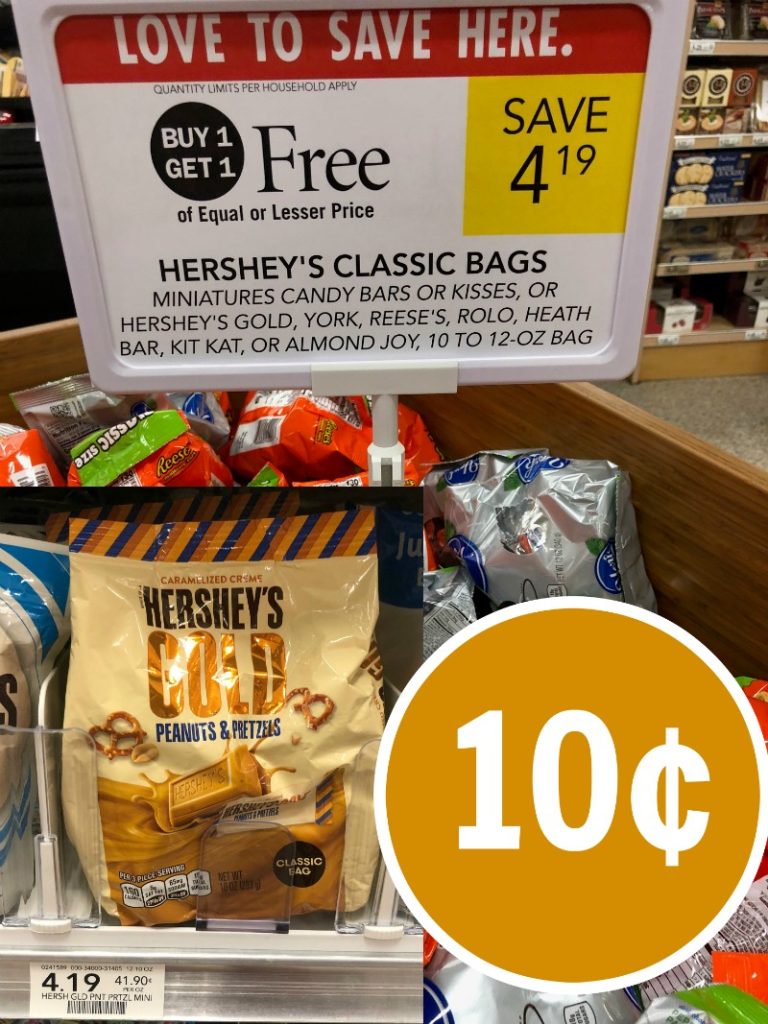Hershey’s Gold Bags Just 10¢ In Upcoming Sale – Get Your Coupons Ready! | iHeartPublix