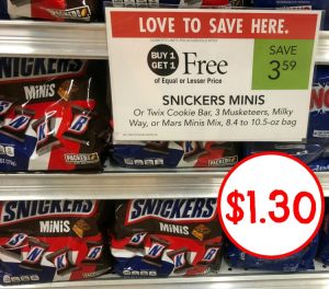 Snickers Minis Bags Just $1.30 Each At Publix | iHeartPublix