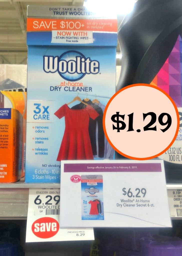 Woolite At-Home Dry Cleaner As Low As $1.29 At Publix | iHeartPublix