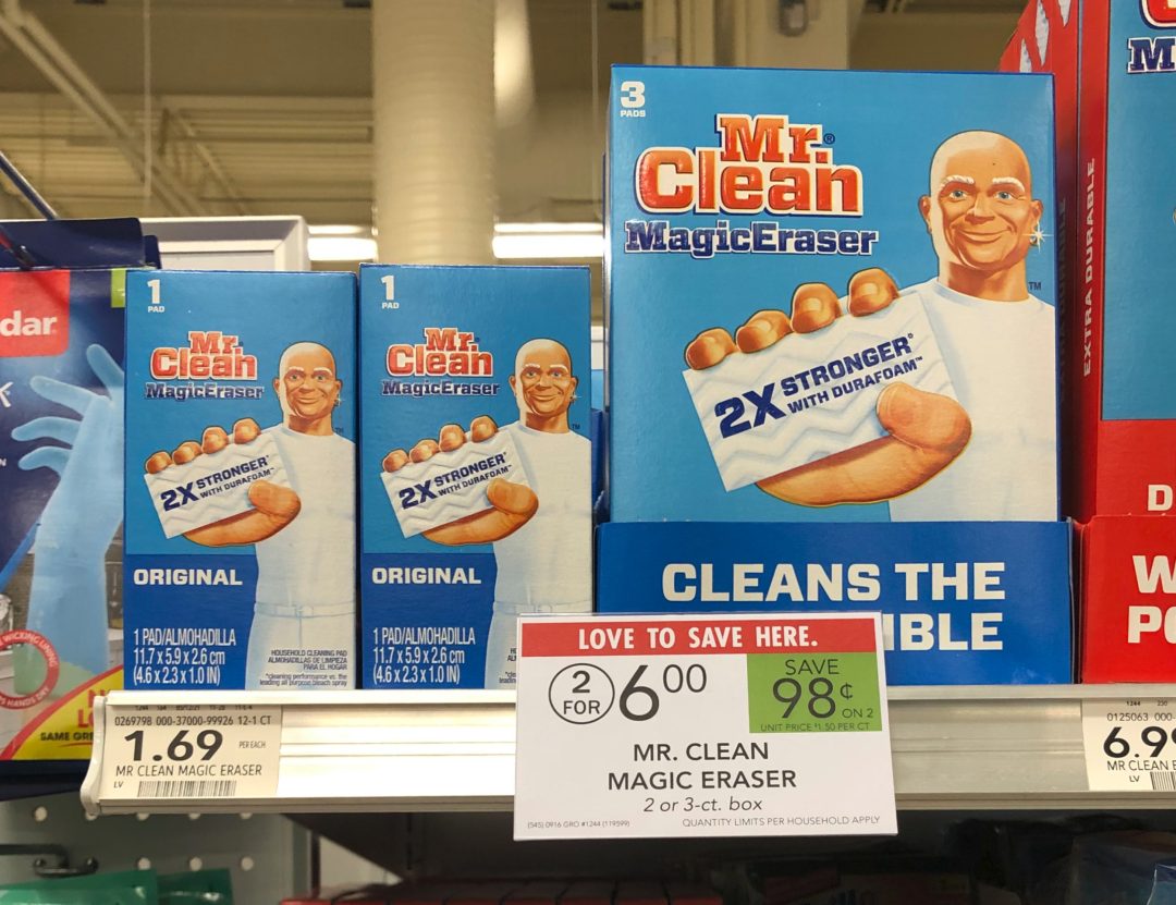 Mr. Clean Magic Eraser As Low As $1.19 At Publix | iHeartPublix