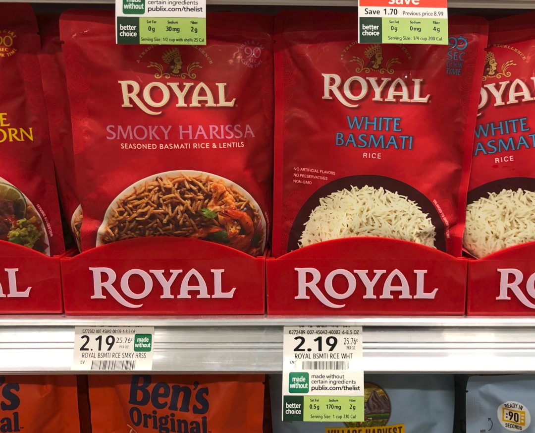 FREE Royal Basmati Rice At Publix | iHeartPublix