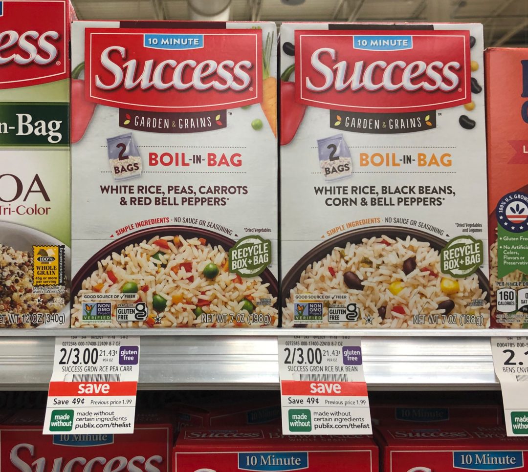 FREE Success Garden & Grains™ Rice Blends At Publix | iHeartPublix