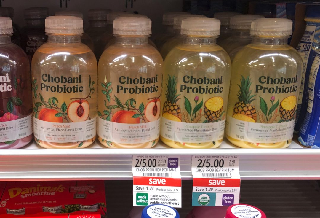 Chobani Probiotic Beverage As Low As $1 At Publix | iHeartPublix