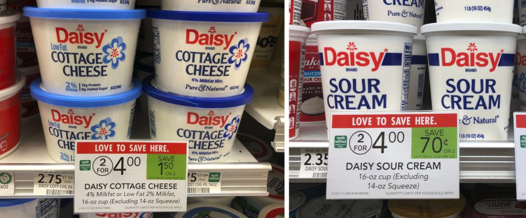 Daisy Cottage Cheese Just $1.45 At Publix (Plus $1.50 Sour Cream ...