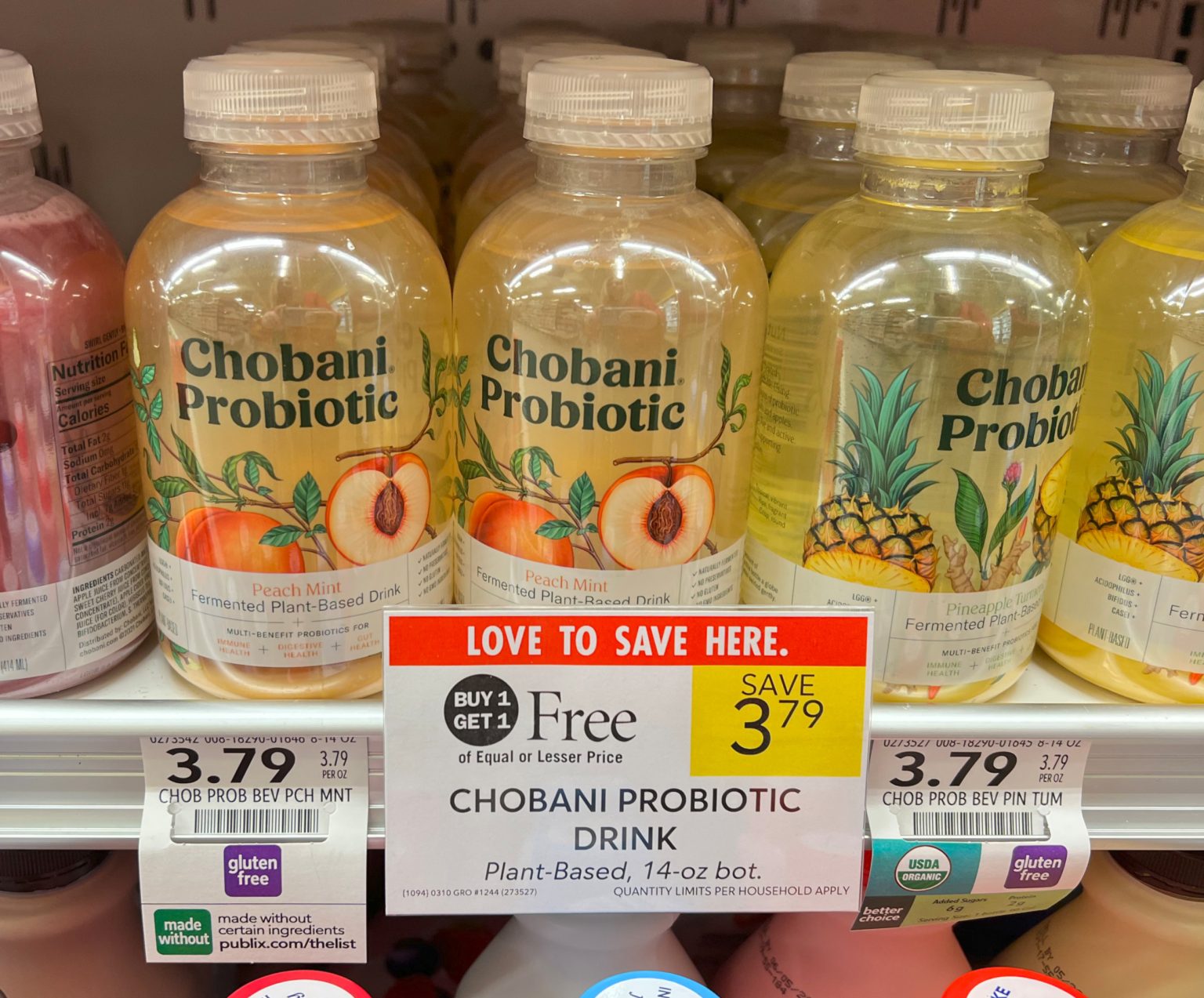 Chobani Probiotic Drinks Just 90¢ At Publix | iHeartPublix