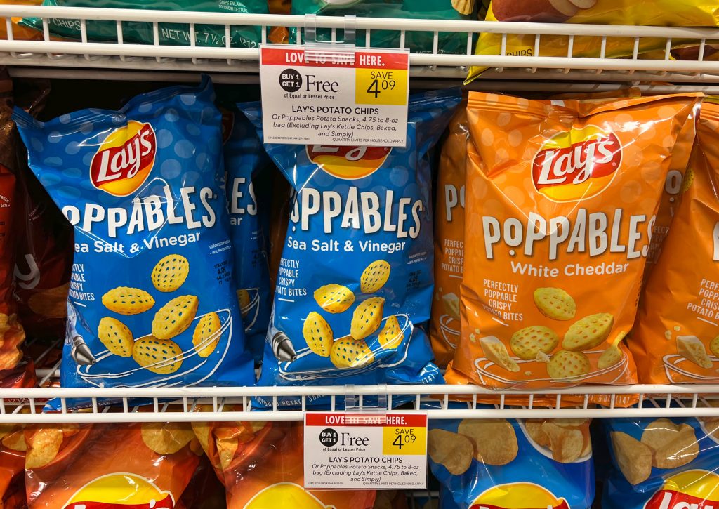 Lay’s Potato Chips or Poppables Potato Snacks Just $1.55 Per Bag ...