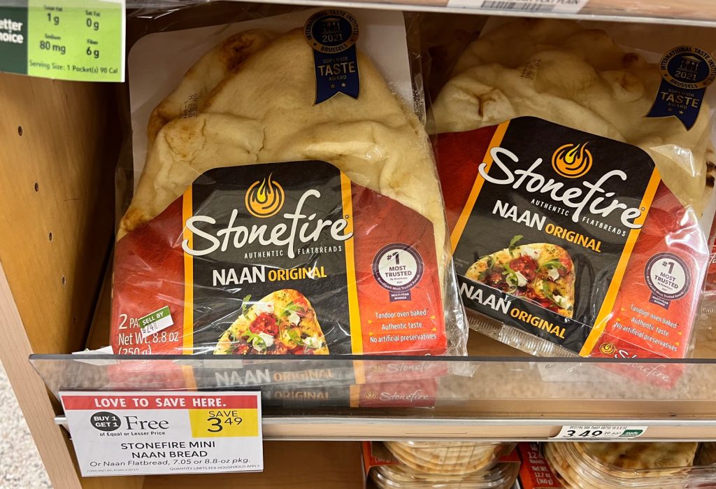Stonefire Naan Flatbread As Low As 75¢ At Publix (Plus Cheap Dippers ...